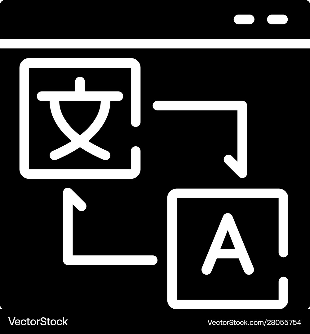 Translation localization Royalty Free Vector Image