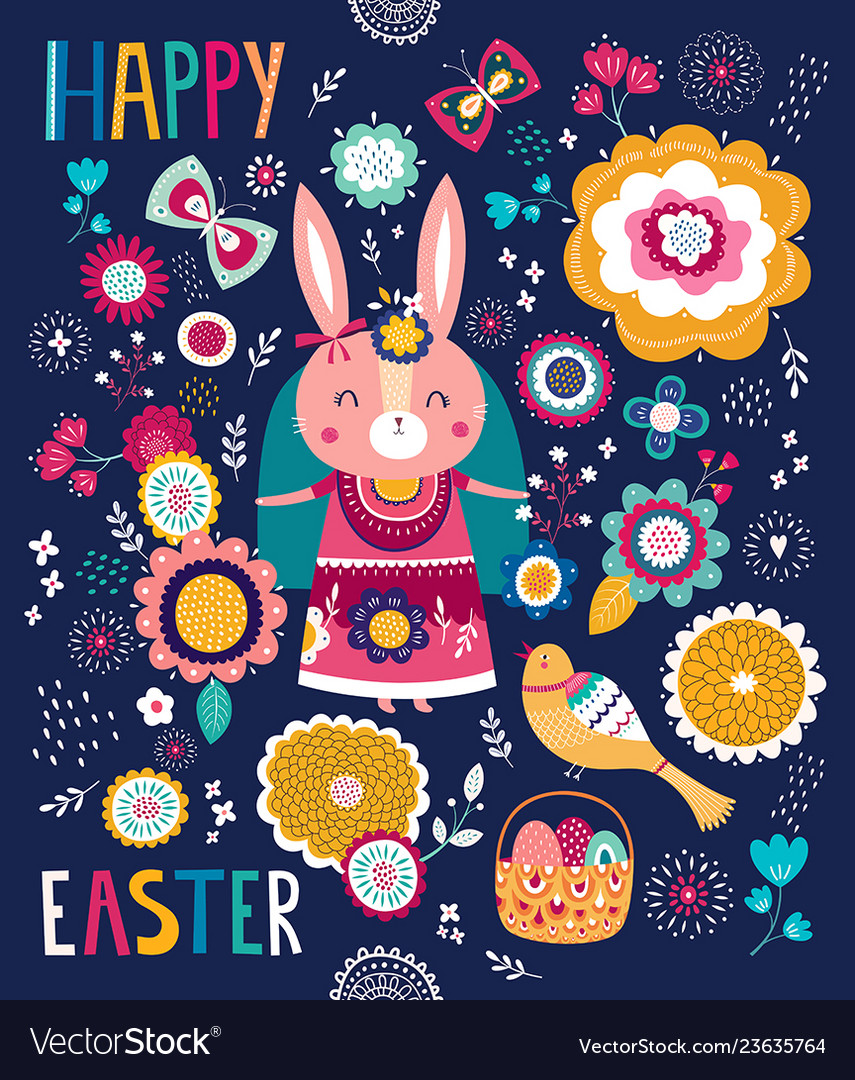 Easter Royalty Free Vector Image - VectorStock