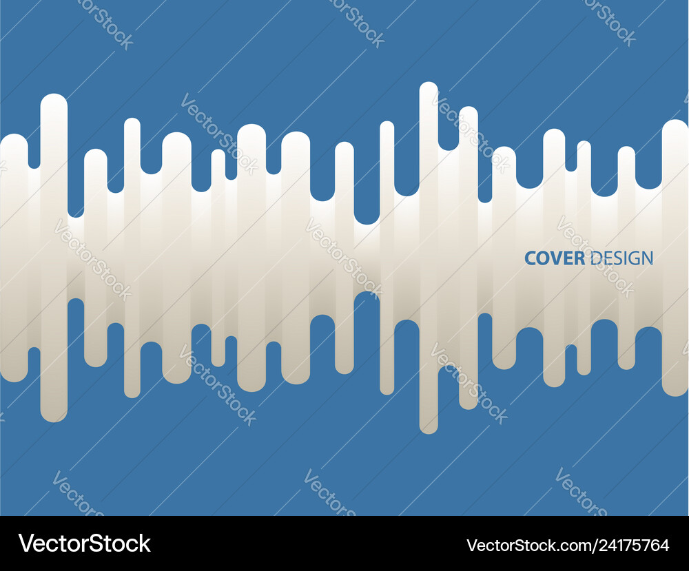 Milk on blue background abstract wavy background Vector Image