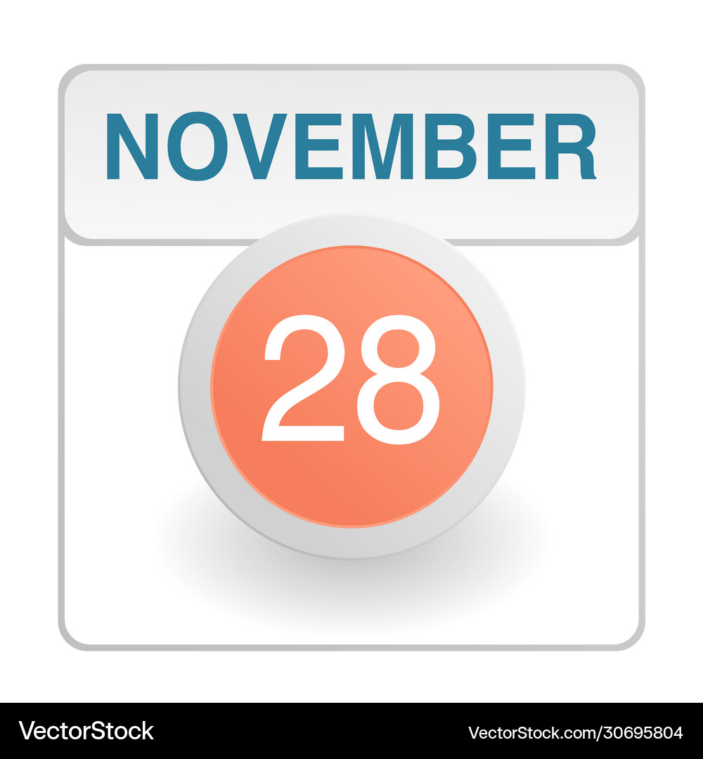 Nov Royalty Free Vector Image - VectorStock