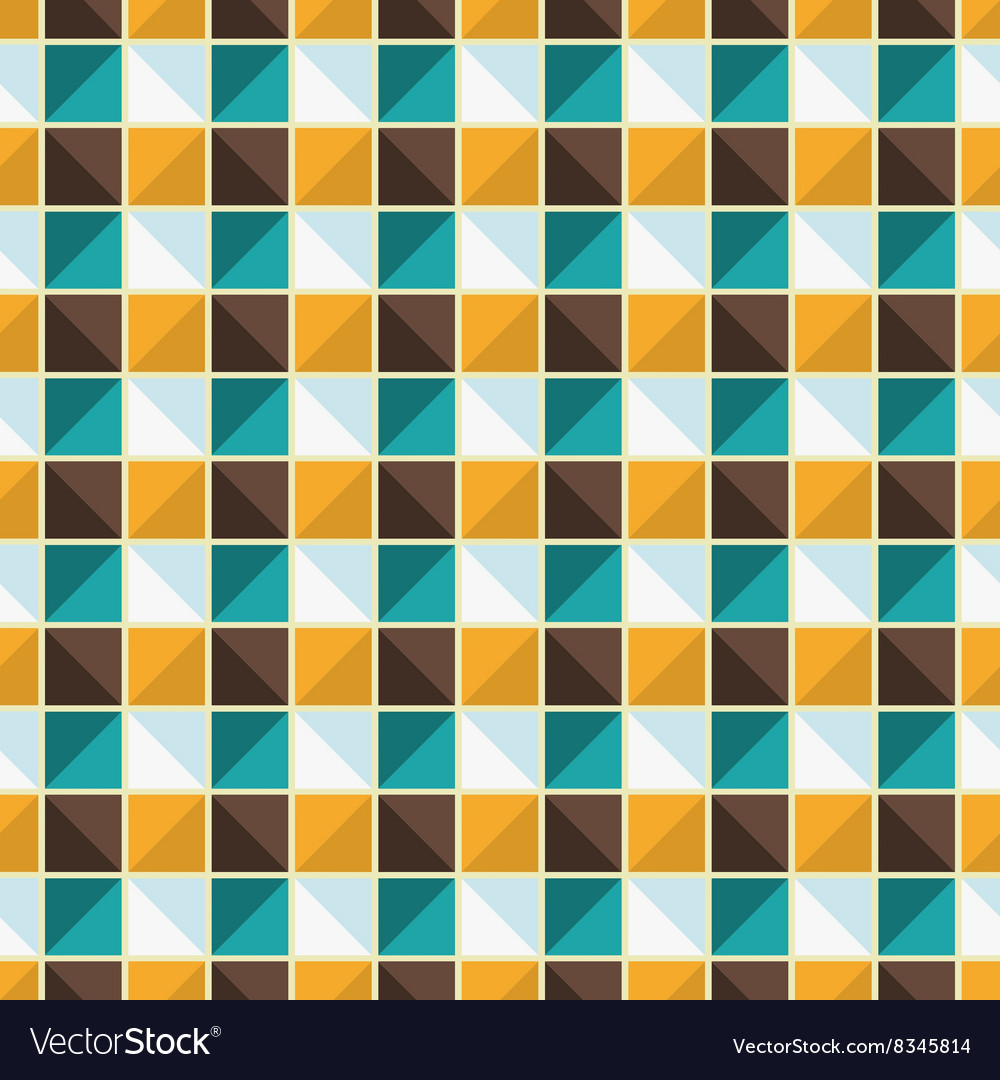 Geometric endless pattern Royalty Free Vector Image
