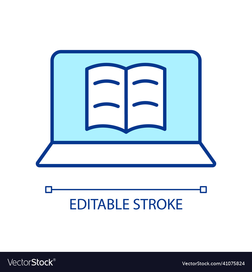 Online education rgb color icon Royalty Free Vector Image Online education rgb color icon Royalty Free Vector Image