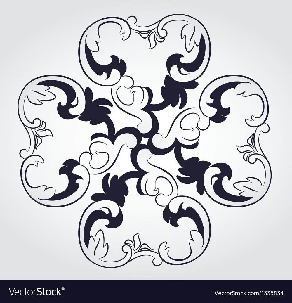 Ornate pattern Royalty Free Vector Image - VectorStock