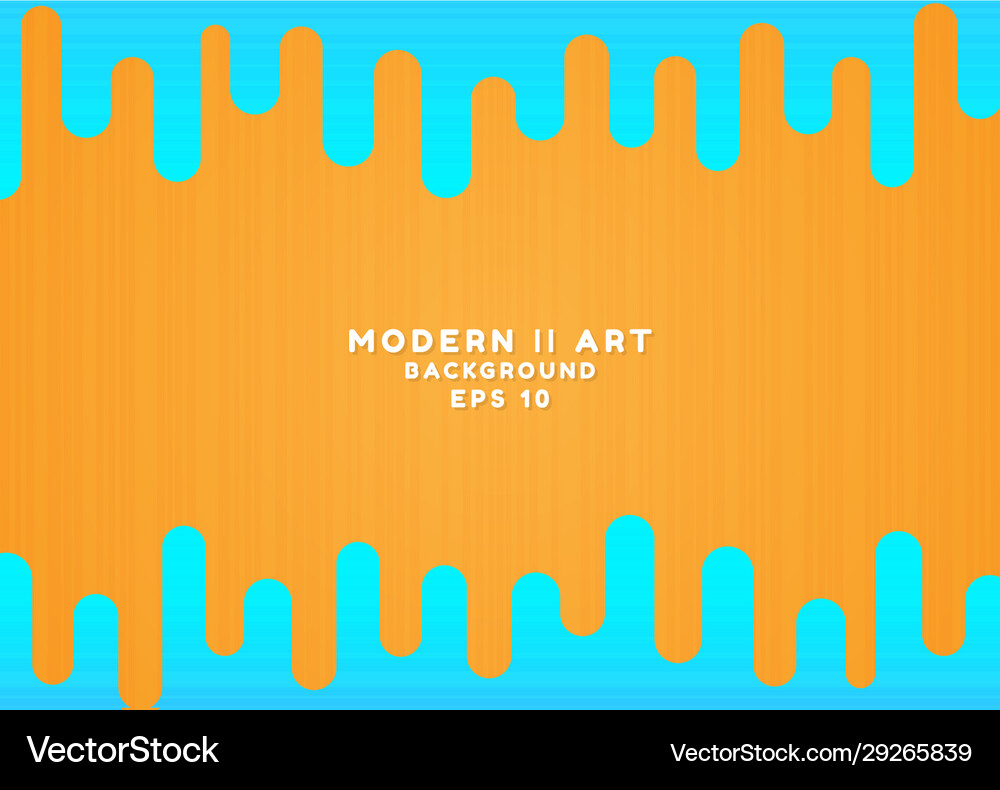 Art water swag shape design abstract background Vector Image