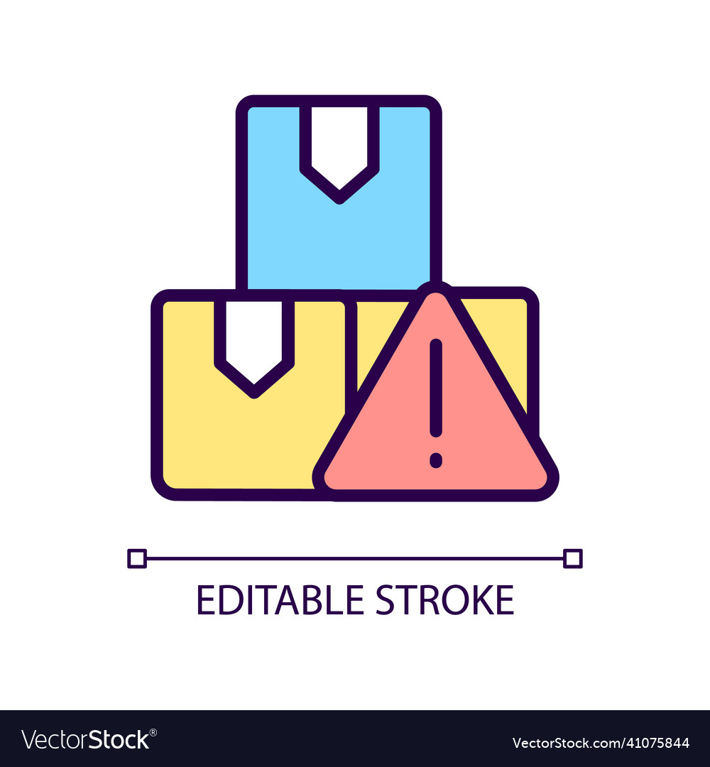 Import regulations rgb color icon Royalty Free Vector Image Import regulations rgb color icon Royalty Free Vector Image