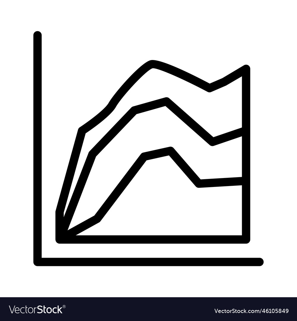 Graph icon Royalty Free Vector Image - VectorStock