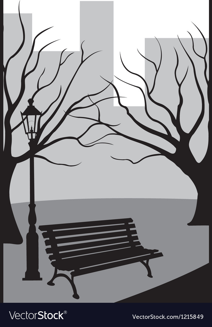 Park Royalty Free Vector Image - VectorStock