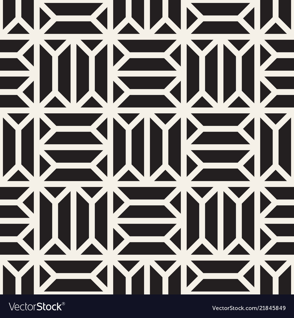Seamless geometric pattern simple abstract lines Vector Image