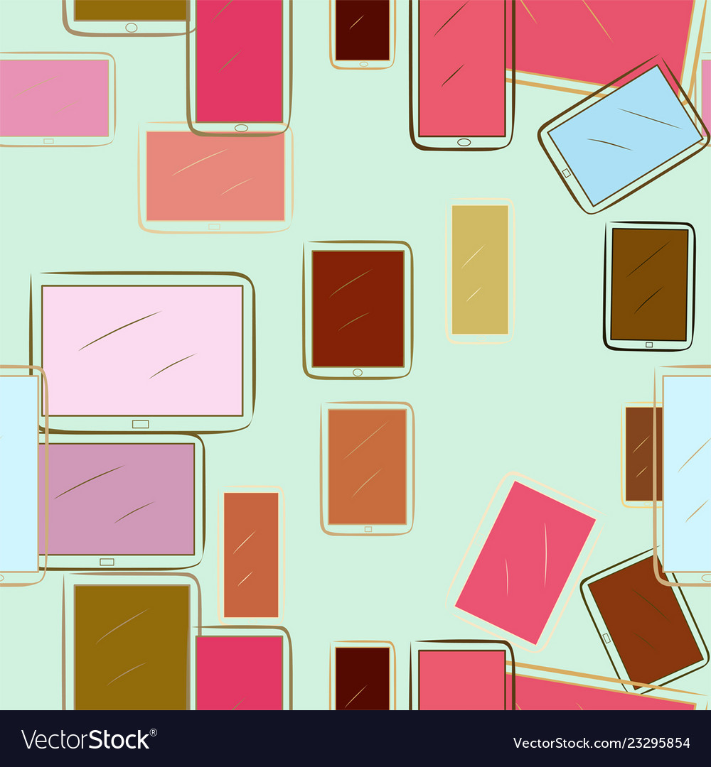 Seamless texture background hand drawn repeat Vector Image