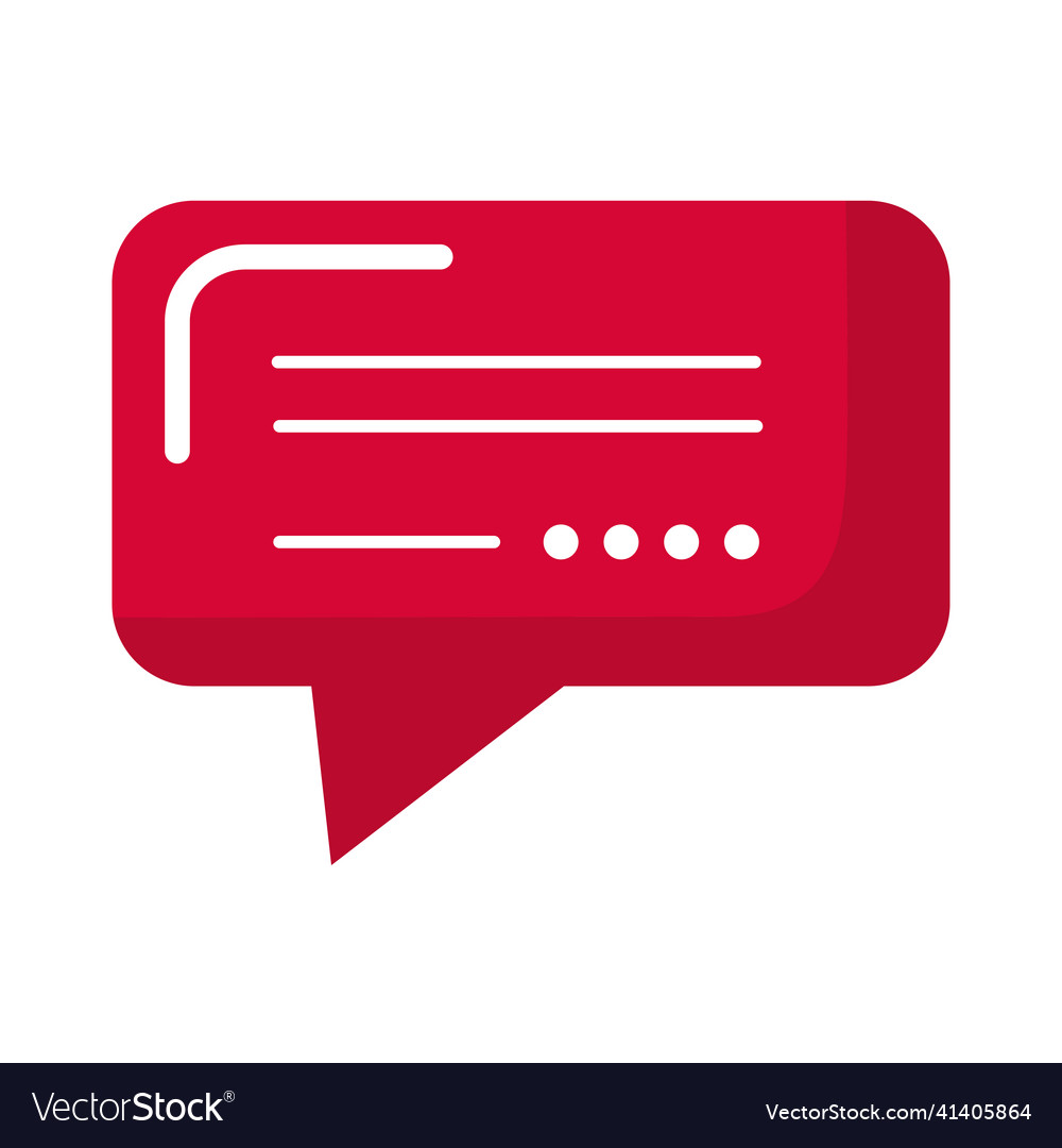 Speech bubble message Royalty Free Vector Image Speech bubble message Royalty Free Vector Image