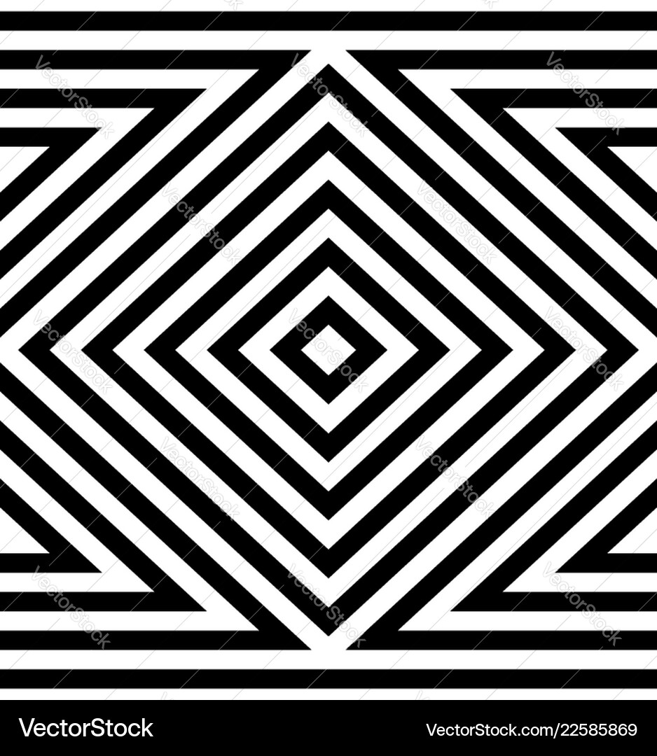 Lines forming a diamond shape background Vector Image