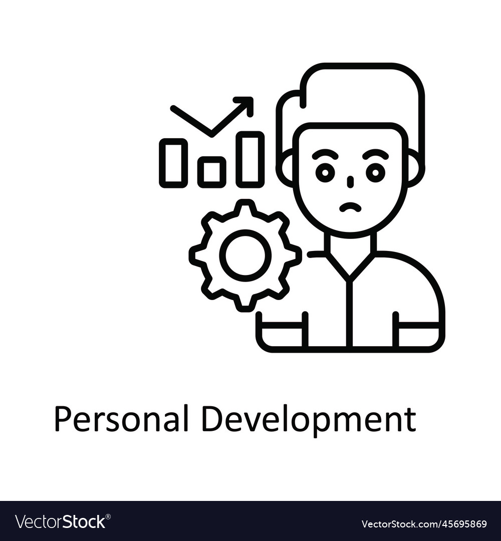 Personal development Royalty Free Vector Image