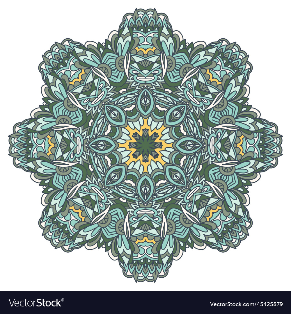 Abstract Geometric Tiles Bohemian Ethnic Seamless Vector Image