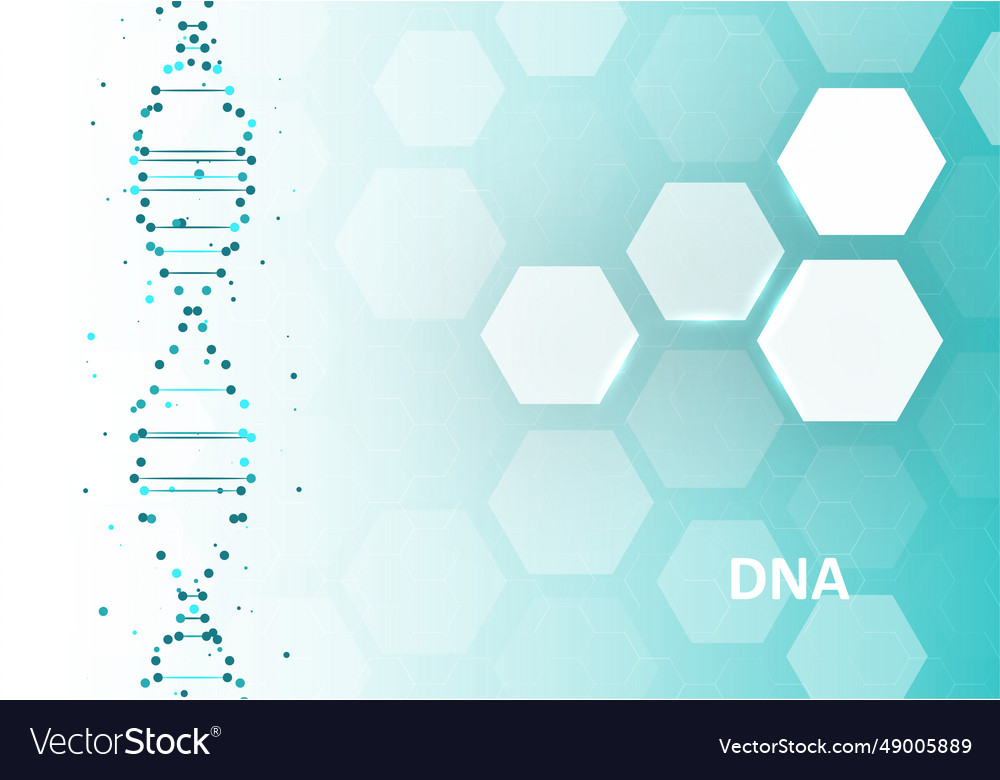 Big genomic data visualization Royalty Free Vector Image