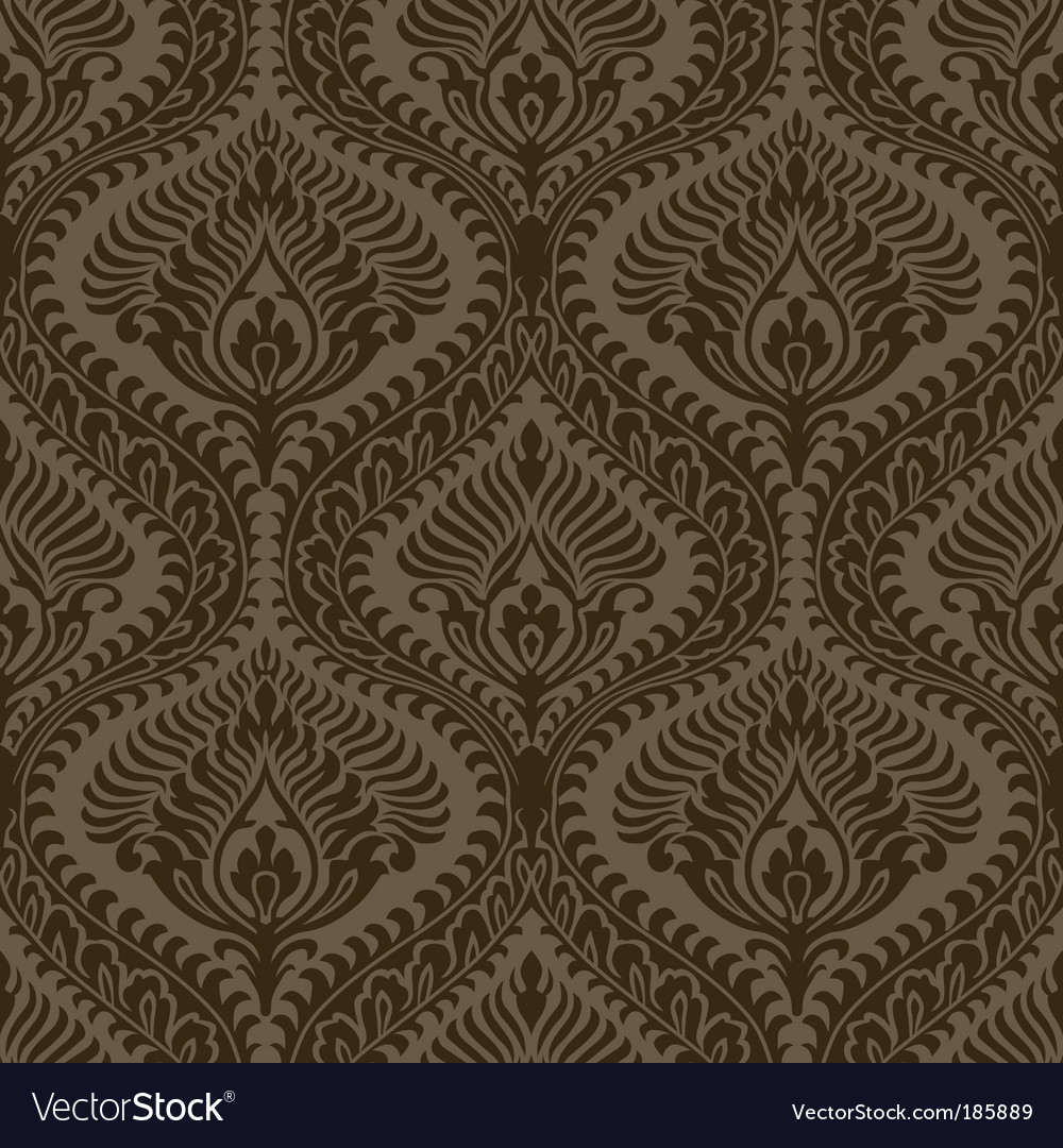 Wallpaper pattern Royalty Free Vector Image - VectorStock