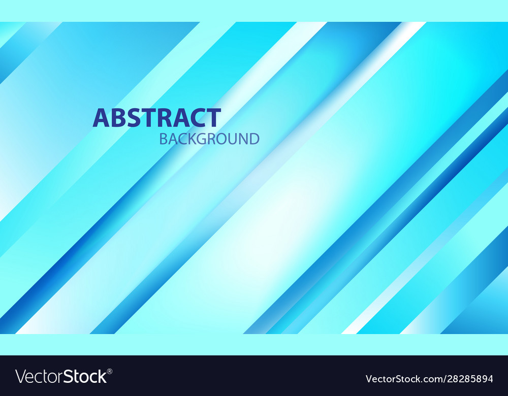 Geometric blue gradient abstract background Vector Image