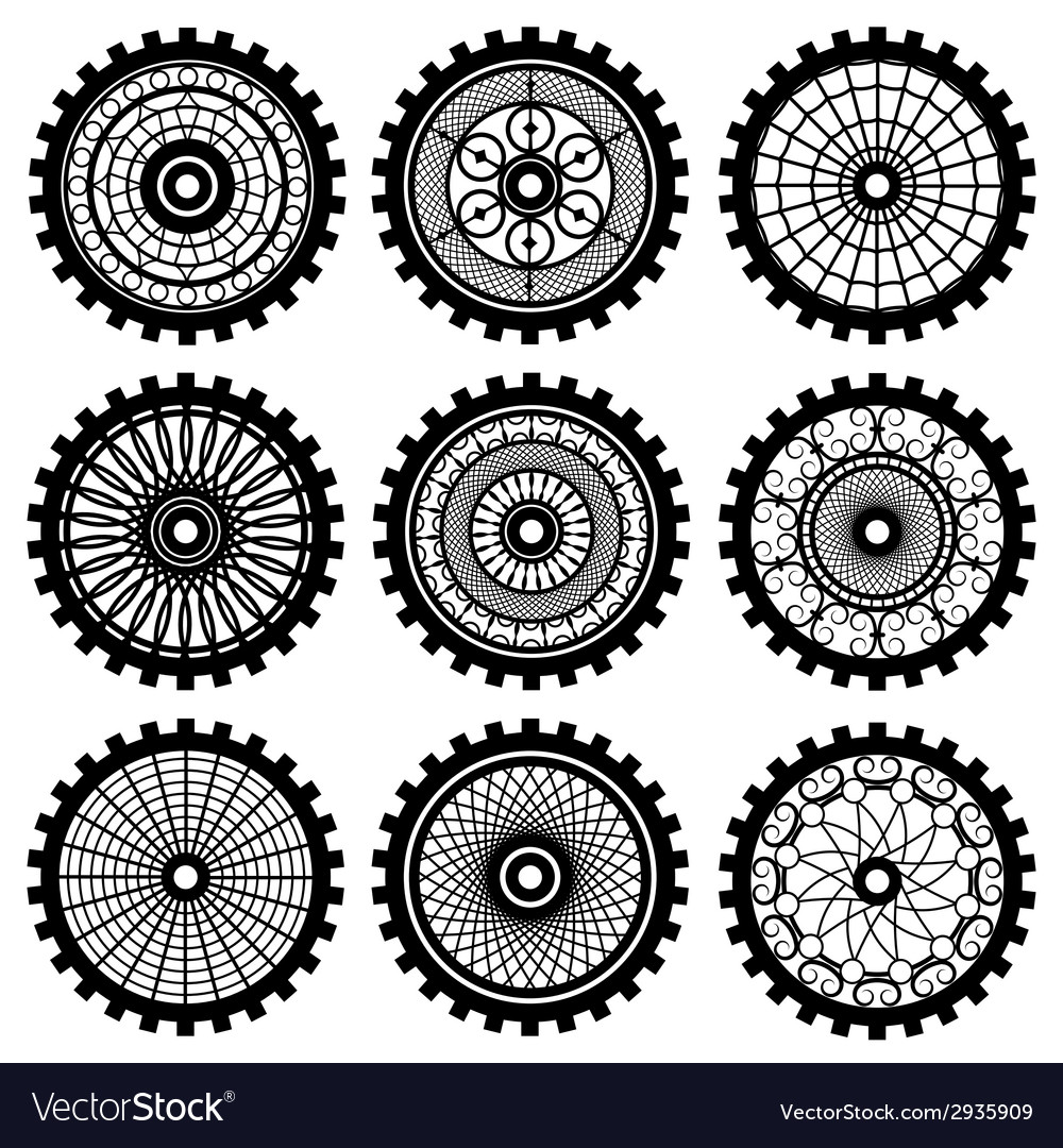 Gears Royalty Free Vector Image - VectorStock