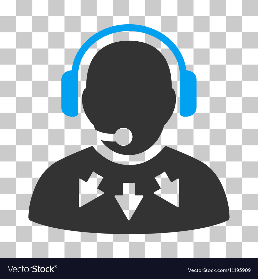 Operator message icon Royalty Free Vector Image