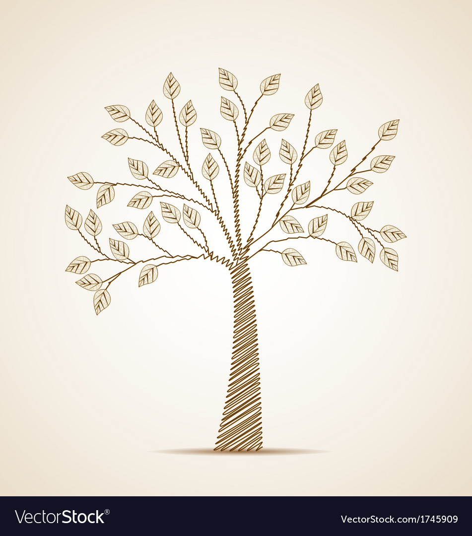 Tree Royalty Free Vector Image - VectorStock