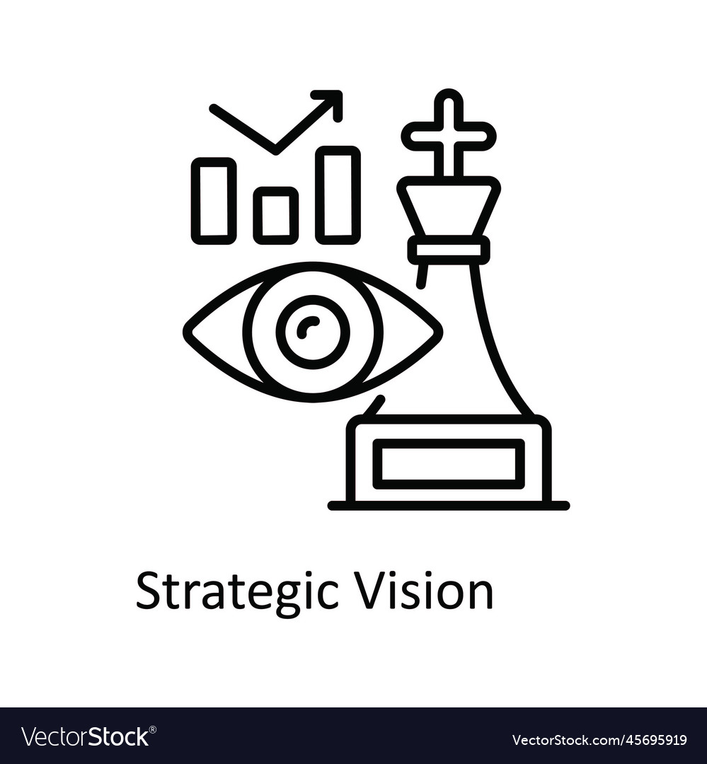 Strategic vision Royalty Free Vector Image - VectorStock Strategic vision Royalty Free Vector Image - VectorStock
