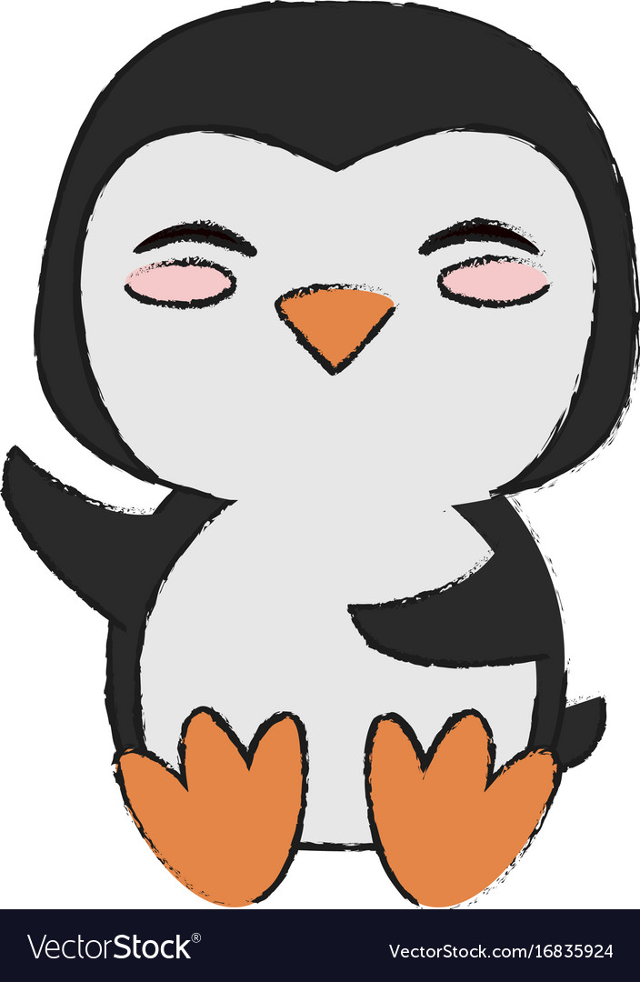 Penguin Royalty Free Vector Image - VectorStock Penguin Royalty Free Vector Image - VectorStock