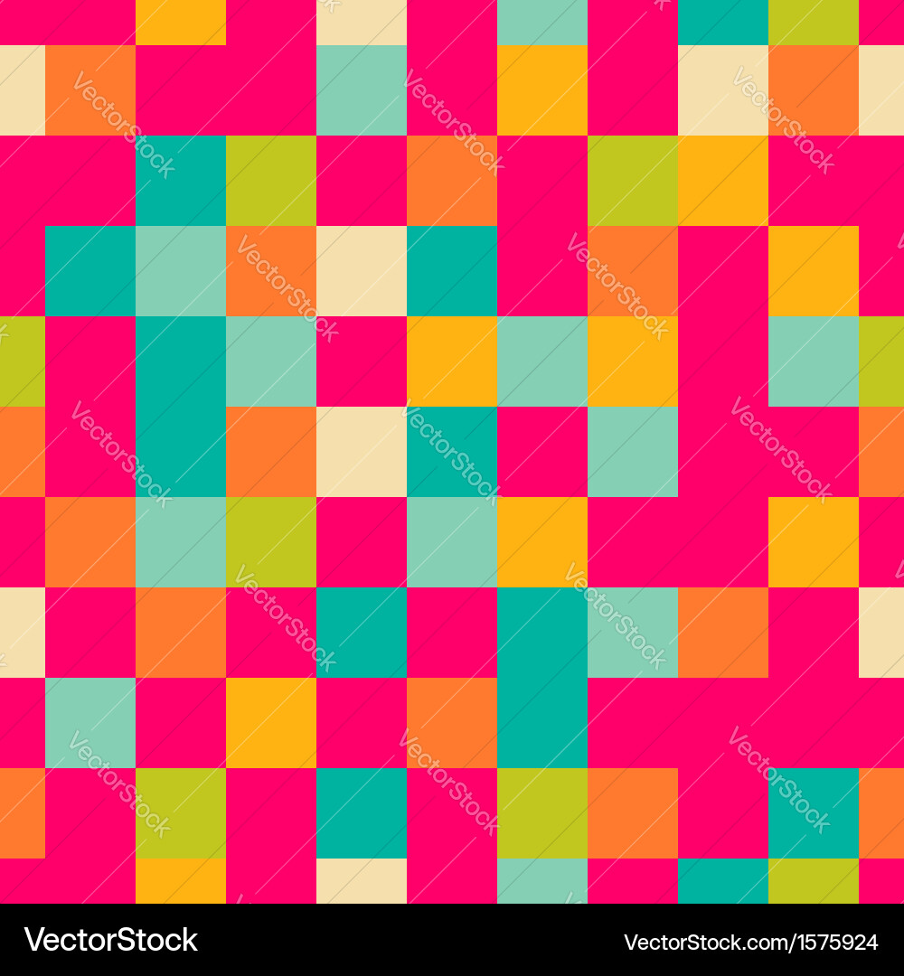 Pixel pattern Royalty Free Vector Image - VectorStock
