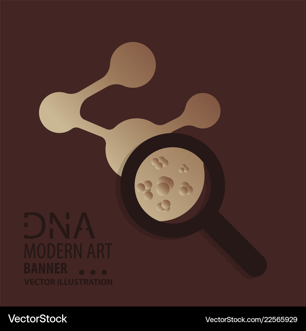 Dna design over white background Royalty Free Vector Image