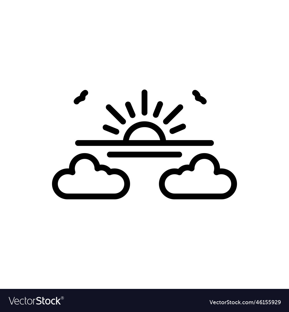 Evening Royalty Free Vector Image - VectorStock