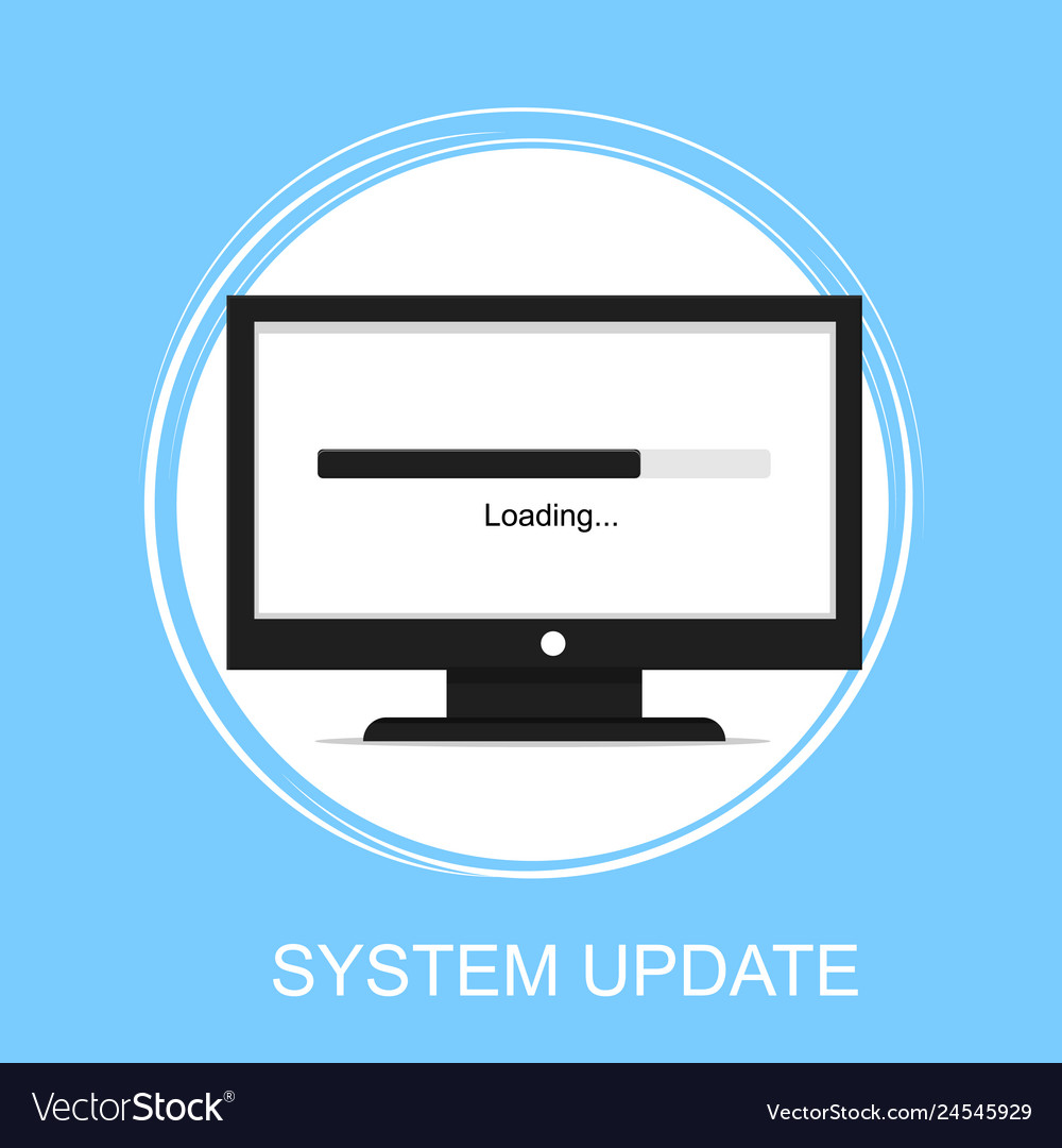 System update Royalty Free Vector Image - VectorStock System update Royalty Free Vector Image - VectorStock