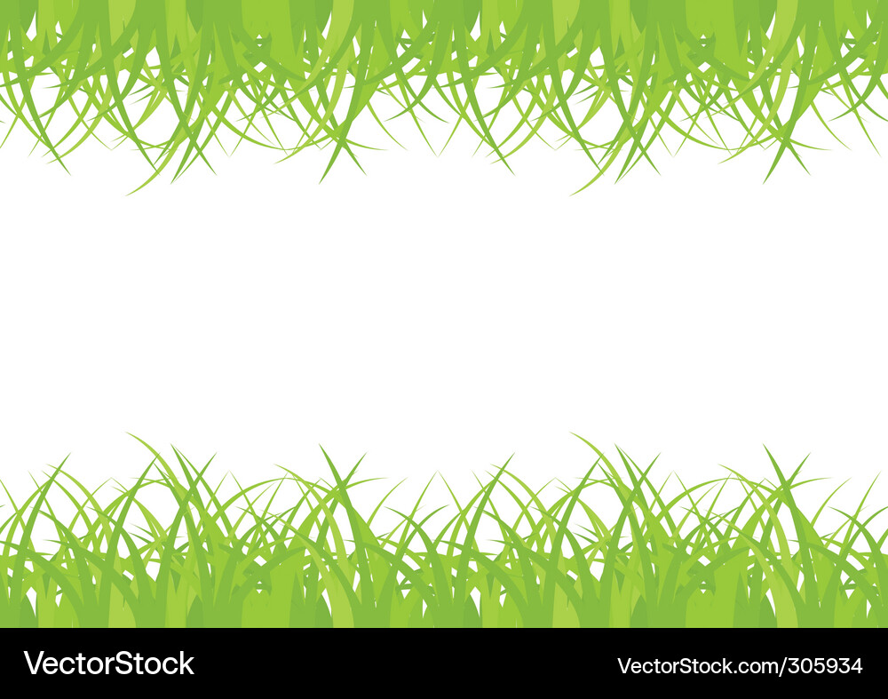 Grass background Royalty Free Vector Image - VectorStock