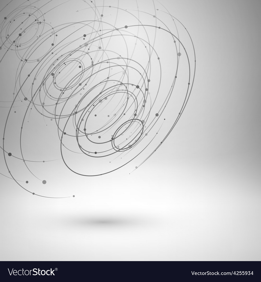 Wireframe mesh abstract background Royalty Free Vector Image