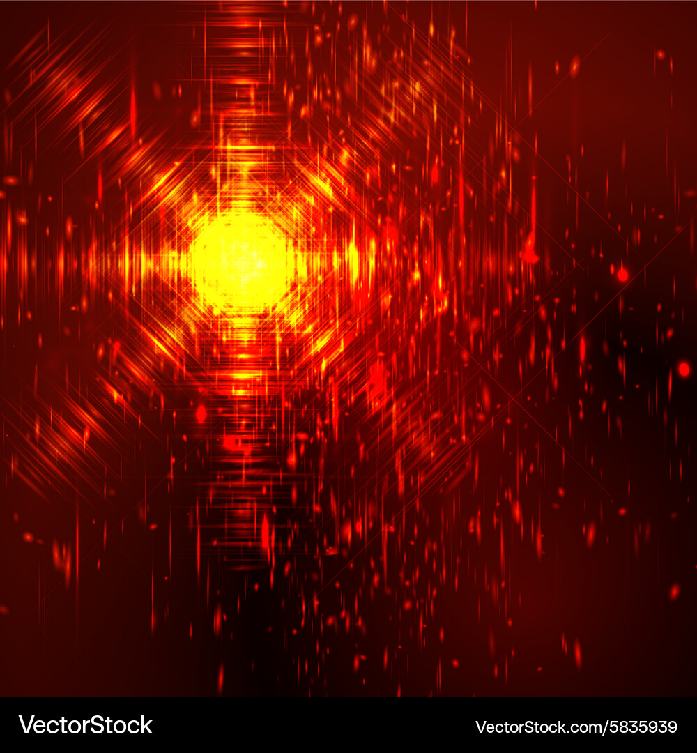Abstract Energy Sparks Background Royalty Free Vector Image