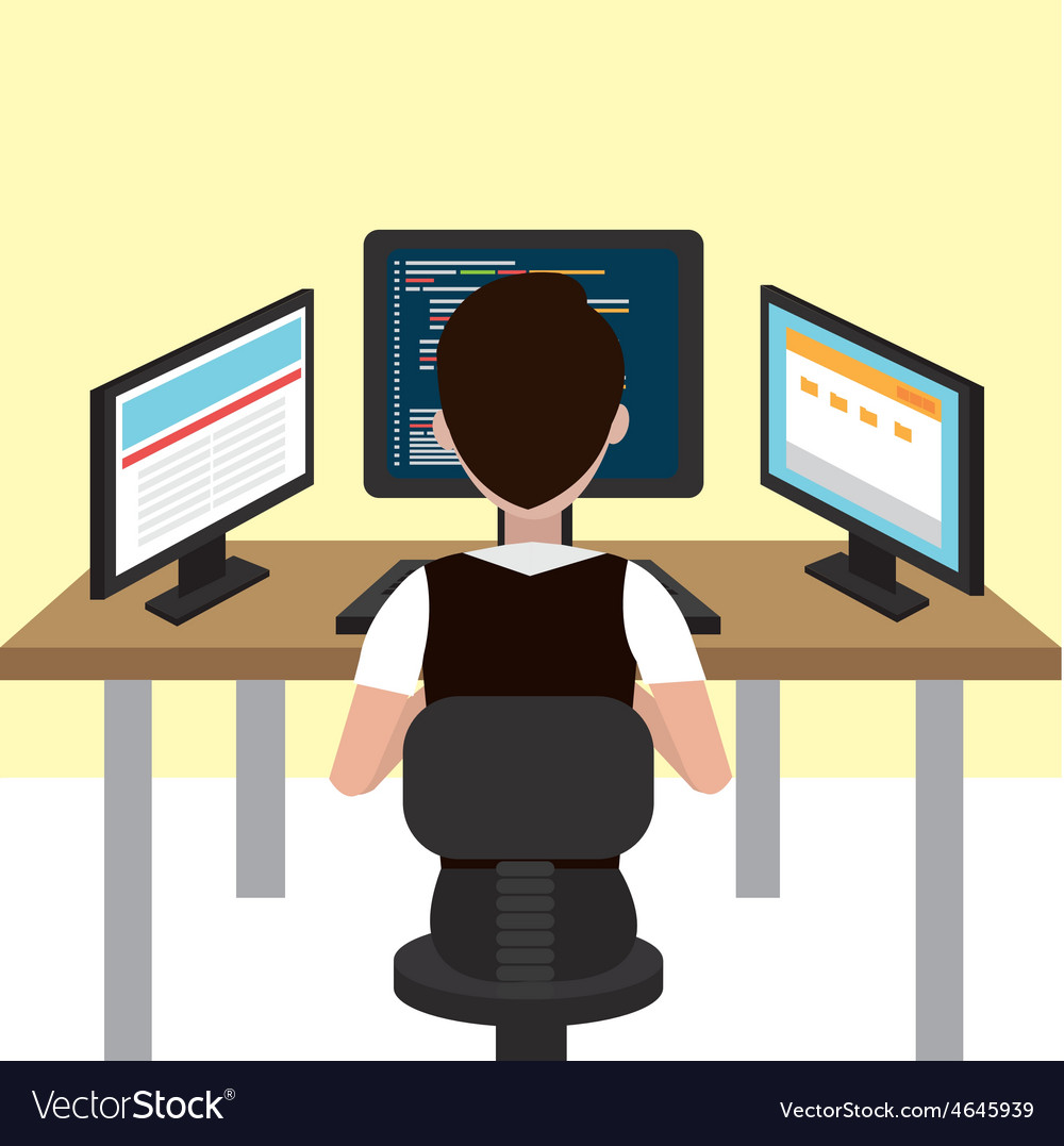 Software design Royalty Free Vector Image - VectorStock