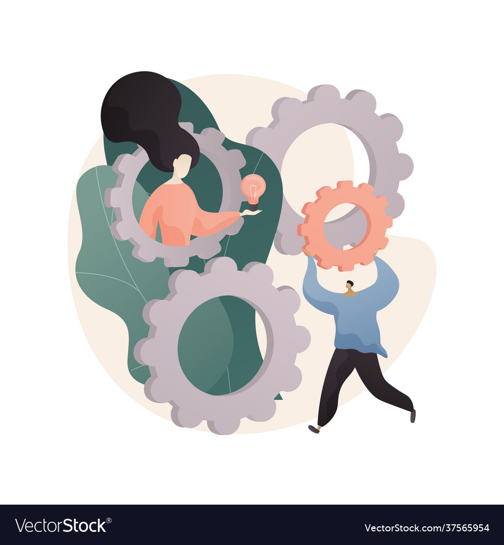 Stem activities abstract concept Royalty Free Vector Image