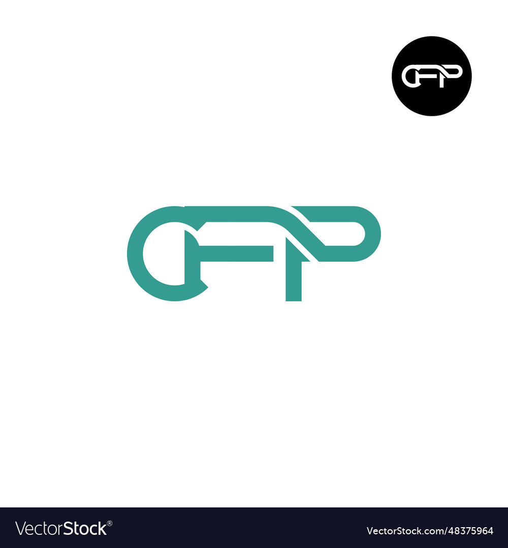 Letter cfp monogram logo design Royalty Free Vector Image Letter cfp monogram logo design Royalty Free Vector Image