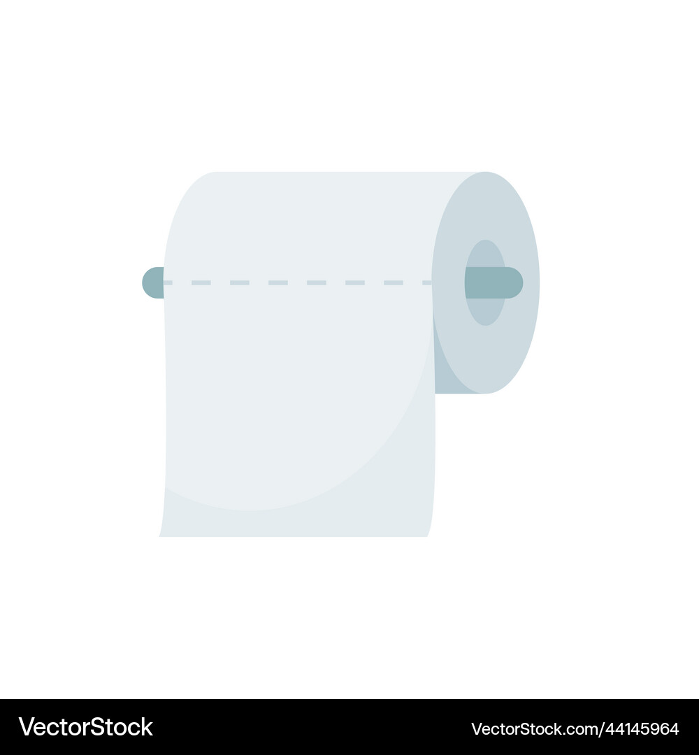Tissue paper roll toilet for cleaning Royalty Free Vector