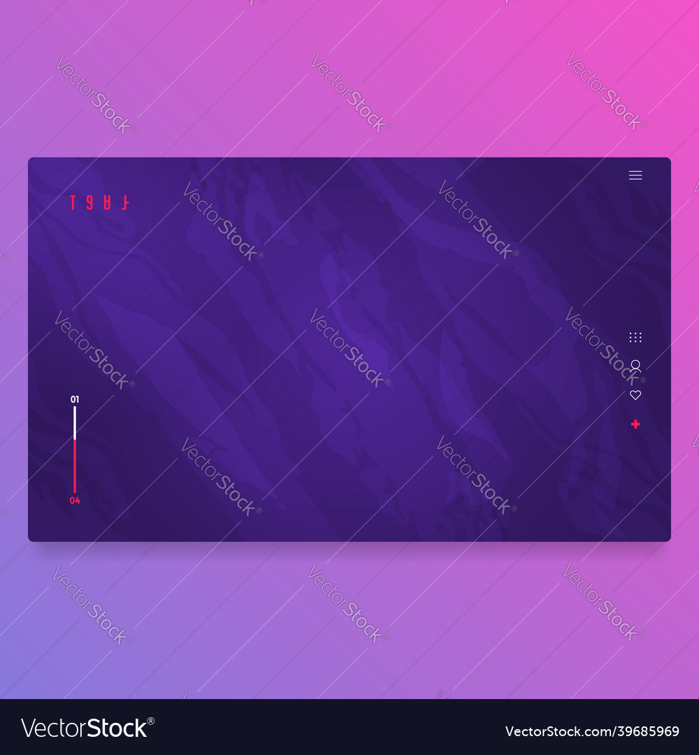 Abstract background landing page template design Vector Image Abstract background landing page template design Vector Image