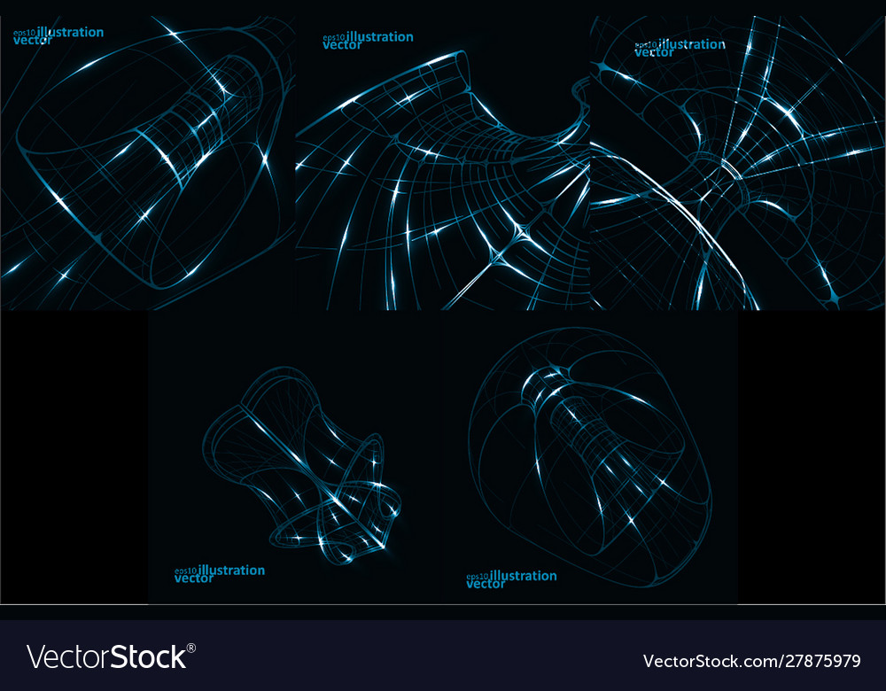 Abstract technology technical drawing Royalty Free Vector