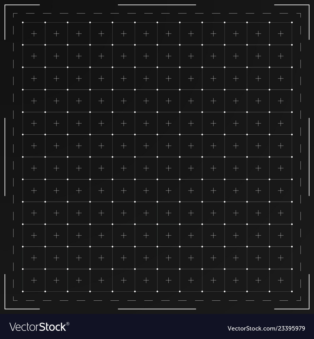 Hud grid interface Royalty Free Vector Image - VectorStock