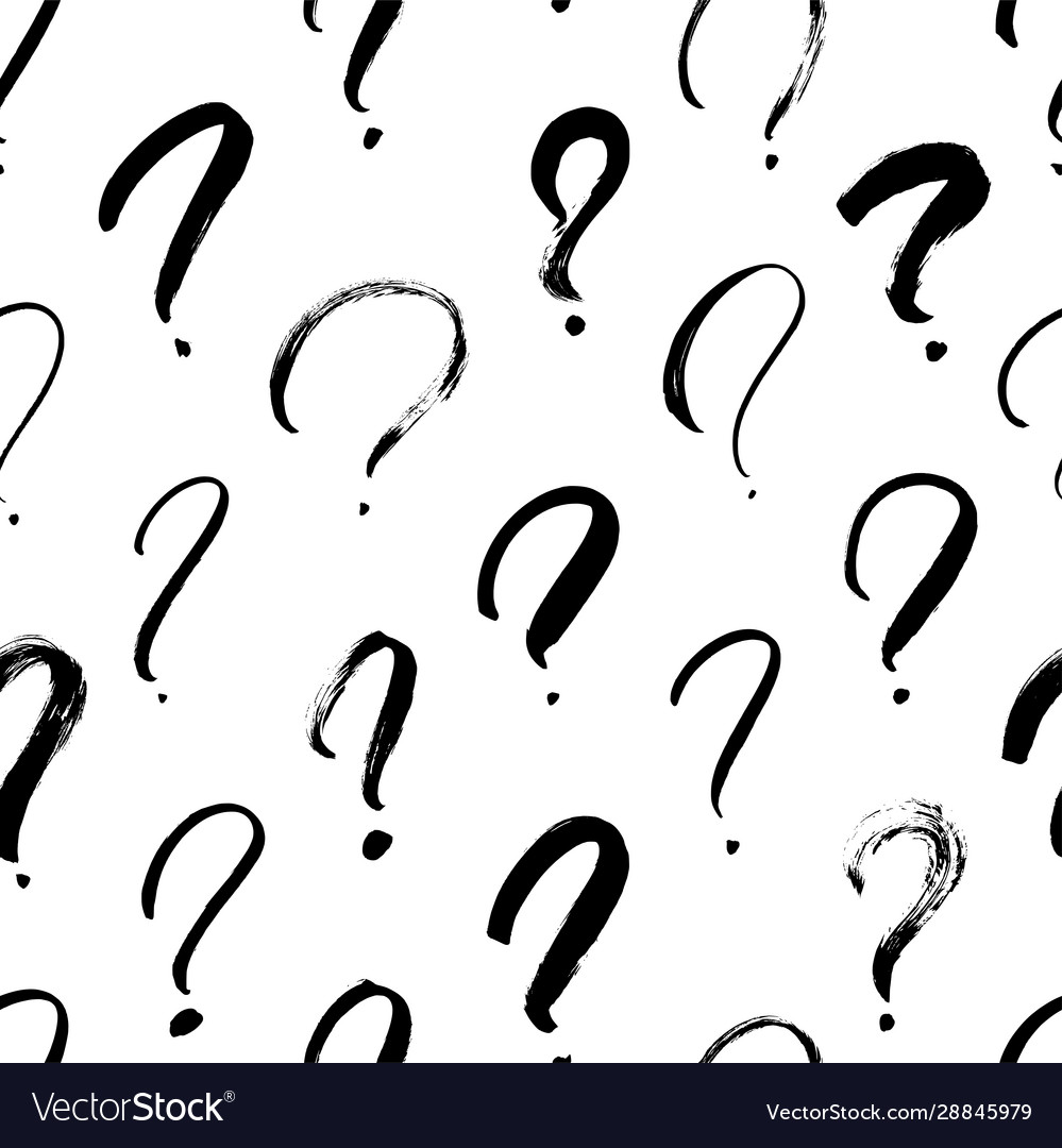 Question marks seamless pattern Royalty Free Vector Image Question marks seamless pattern Royalty Free Vector Image
