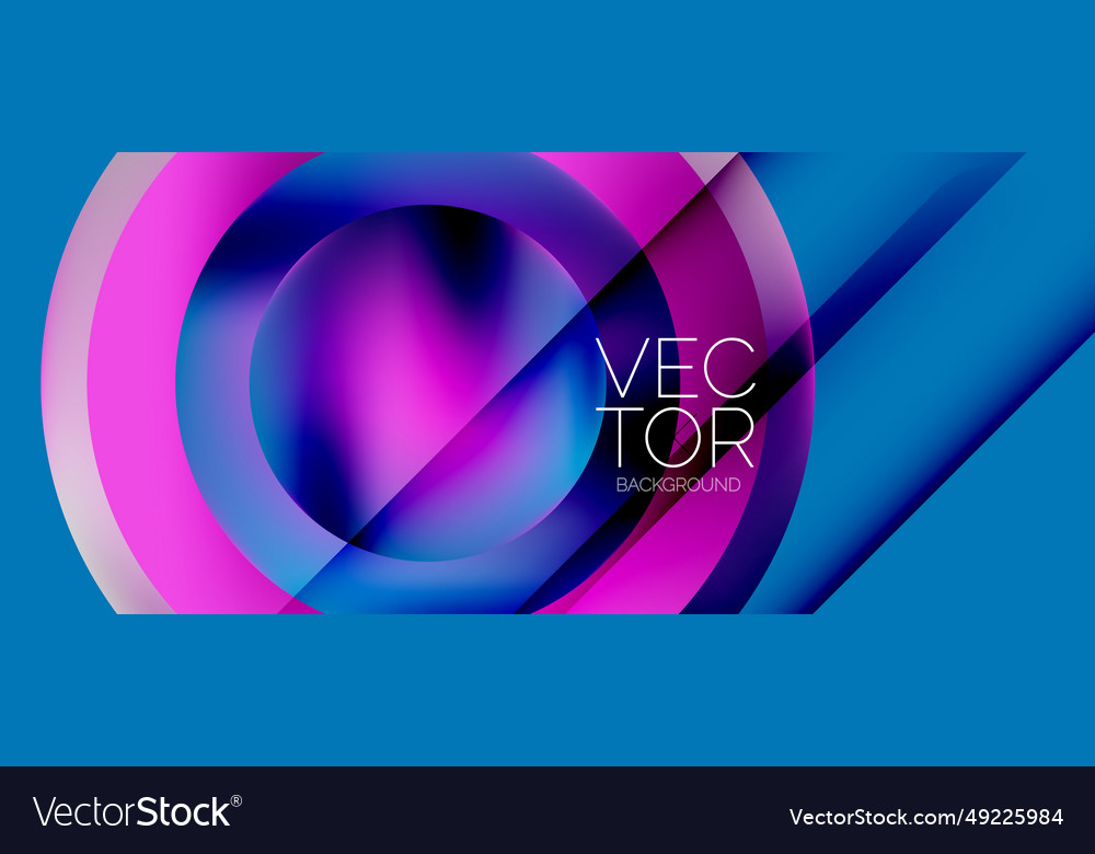 Dynamic fluid gradient techno sphere mesmerizing Vector Image
