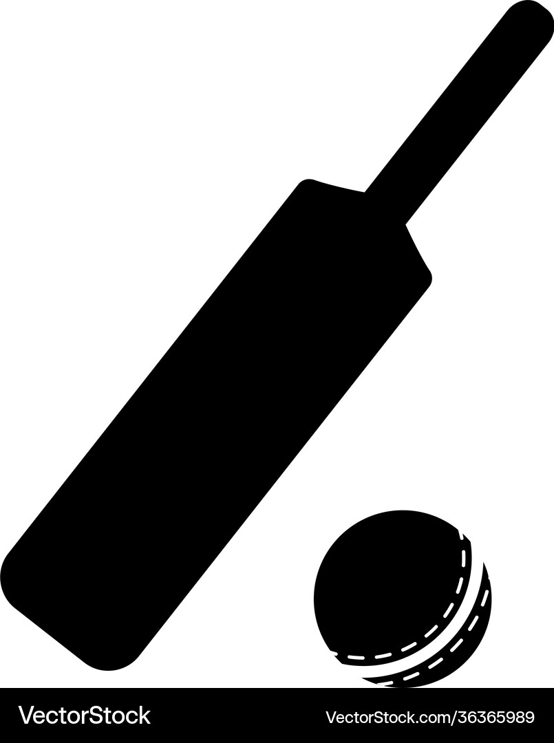 Cricket Royalty Free Vector Image - VectorStock