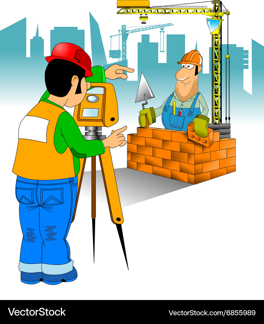 Engineering and construction Royalty Free Vector Image