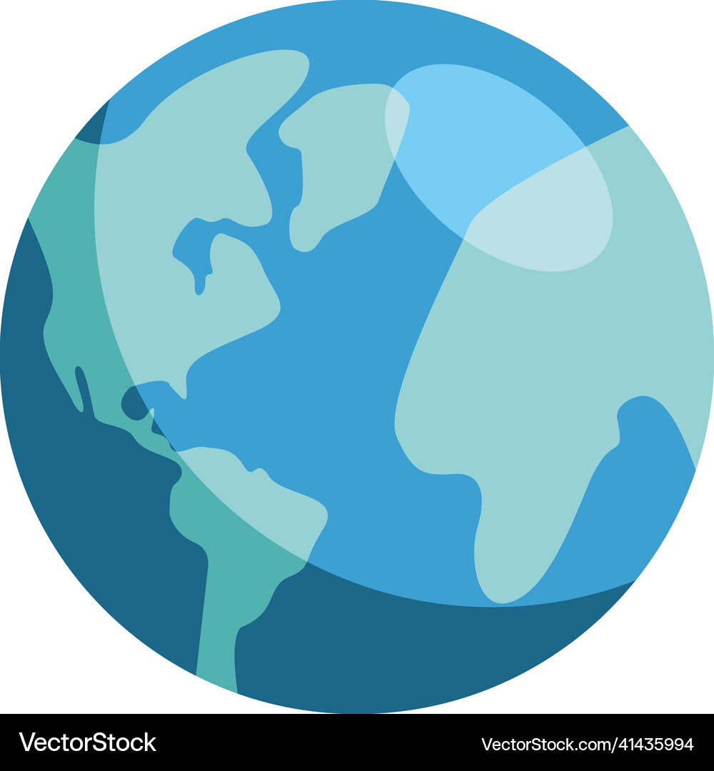 World planet earth Royalty Free Vector Image - VectorStock