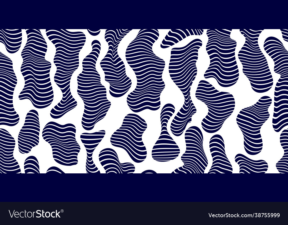 Abstract shapes seamless background pattern Vector Image