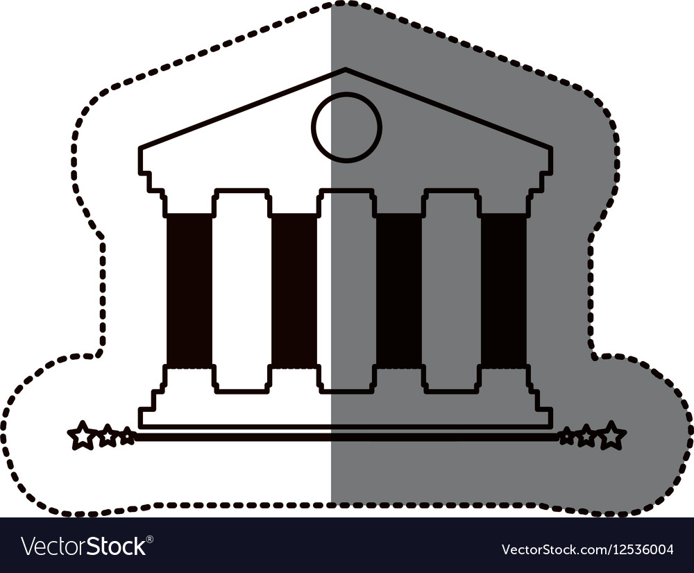 Isolated building design Royalty Free Vector Image