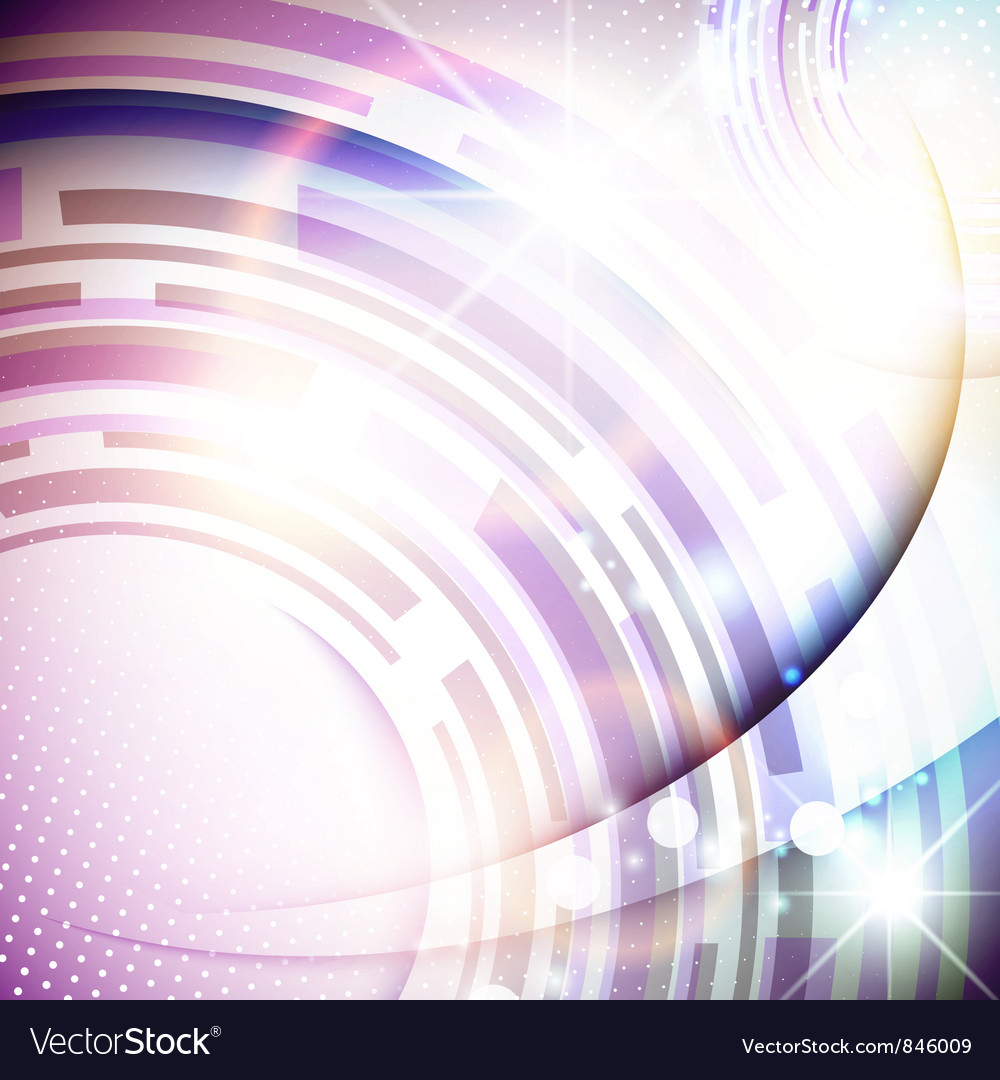 Abstract bright tech background Royalty Free Vector Image