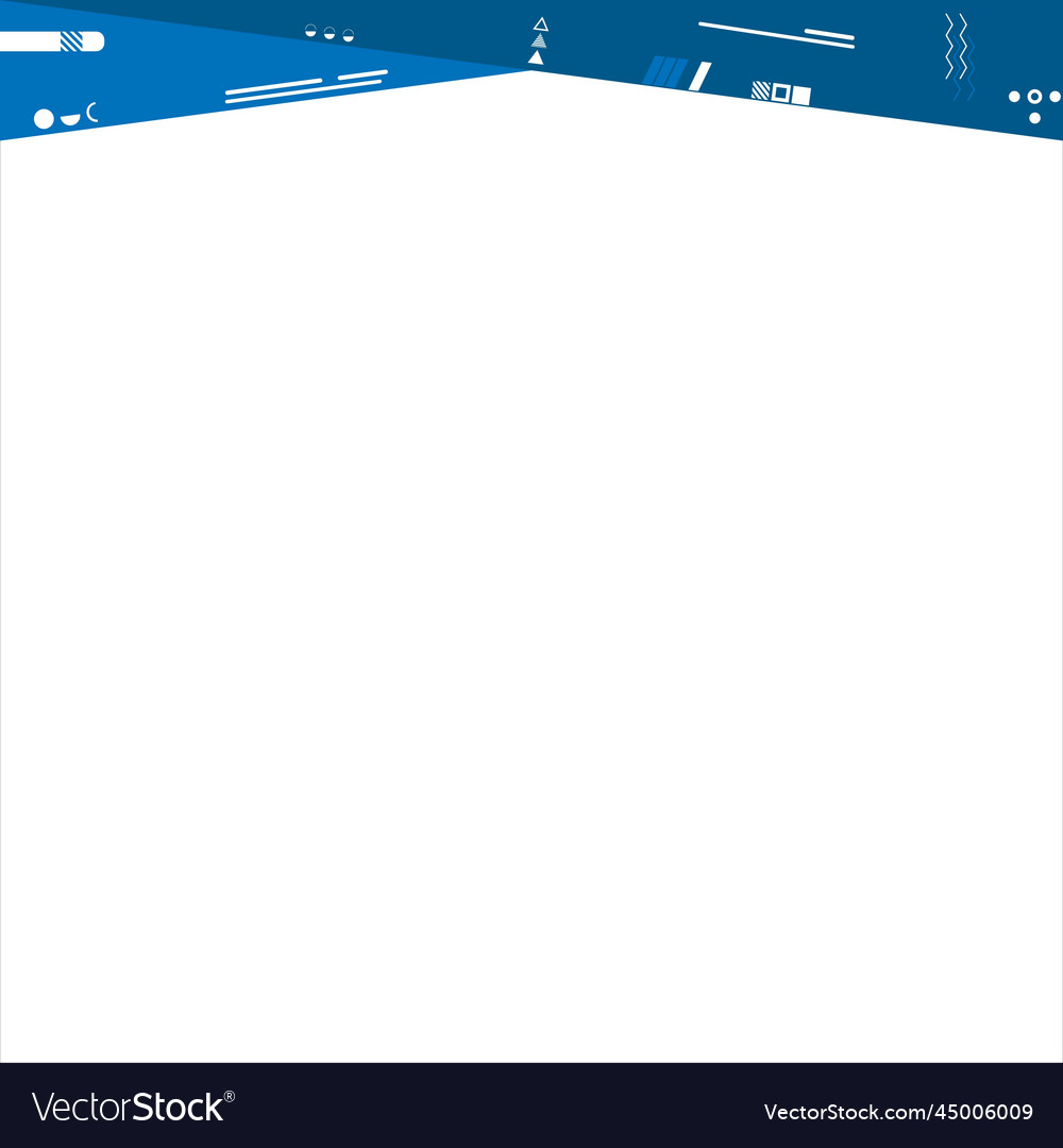 Corporate header shape Royalty Free Vector Image