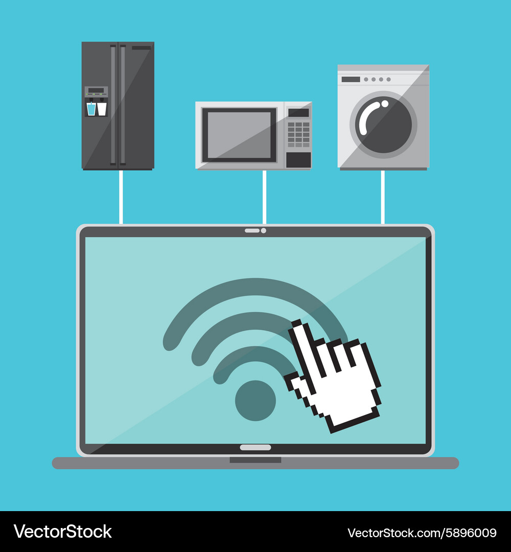 Internet things Royalty Free Vector Image - VectorStock