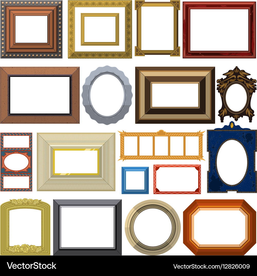 Photo or image frame Royalty Free Vector Image